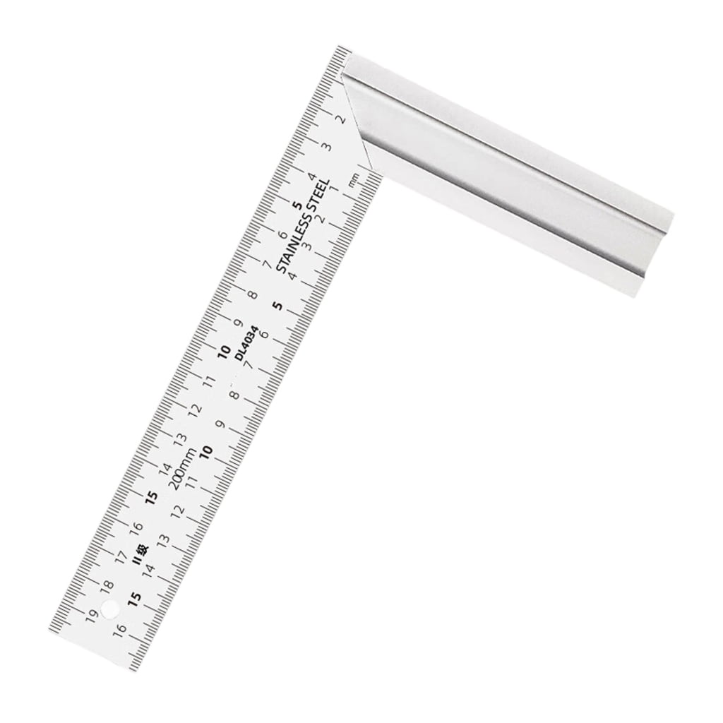 Double Measurement Aluminum Alloy Carpentry Square Suitable For ...