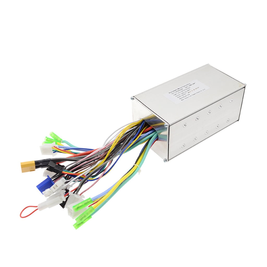 Double Modes Brushless Motor Controller 36-60V 500W/750Wx2 Speed ...