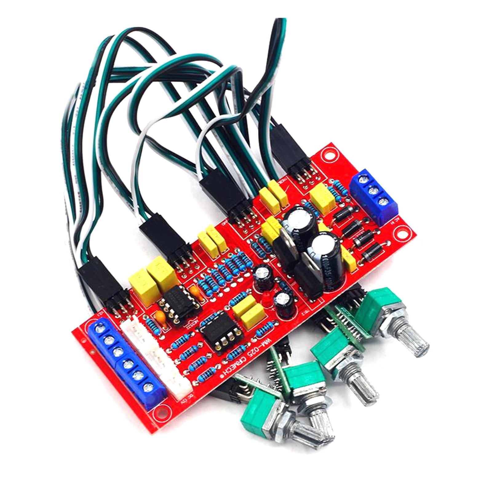 Double NE5532 Chip Tone Board Preamplifier With Continuous Treble ...