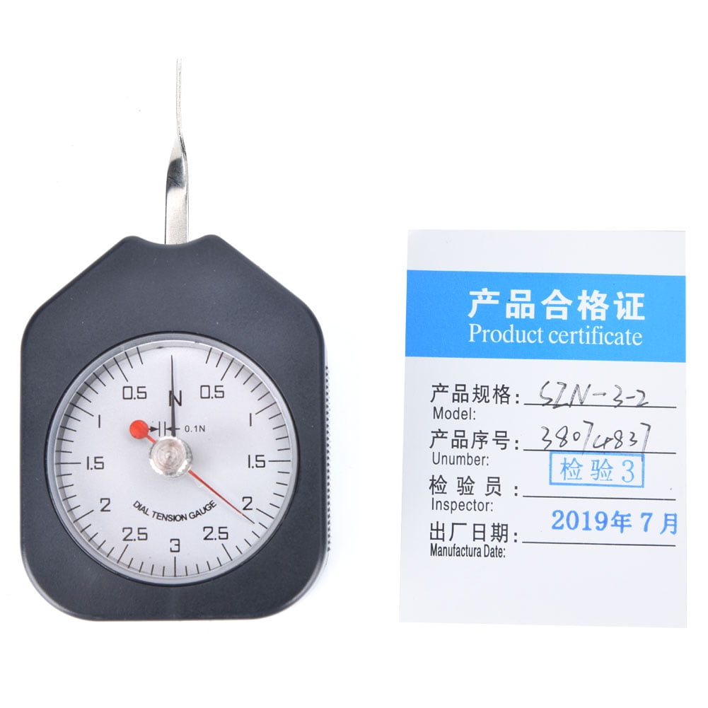 Double Needle Tension Meter, Analog Dial Gauge for Fabric Measurement ...