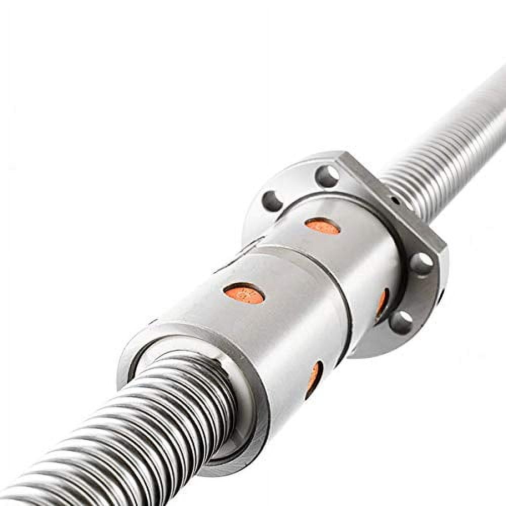 Double Nut Ball Screw DFU1605 RM1605 16mm Length 12.6 inch / 320mm with ...