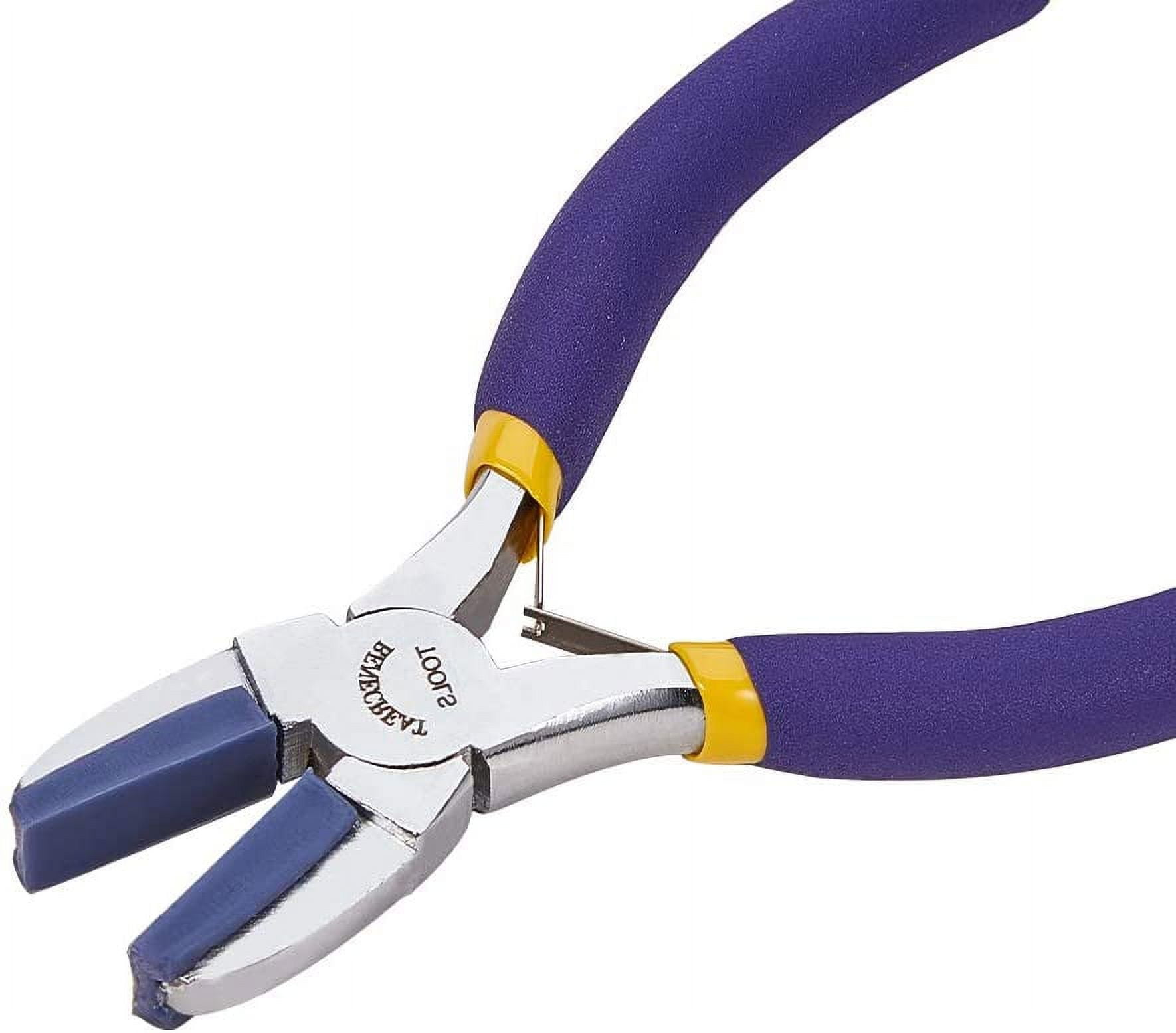 Double Nylon Jaw Pliers Wire Forming Pliers with Blue Adhesive Jaws ...