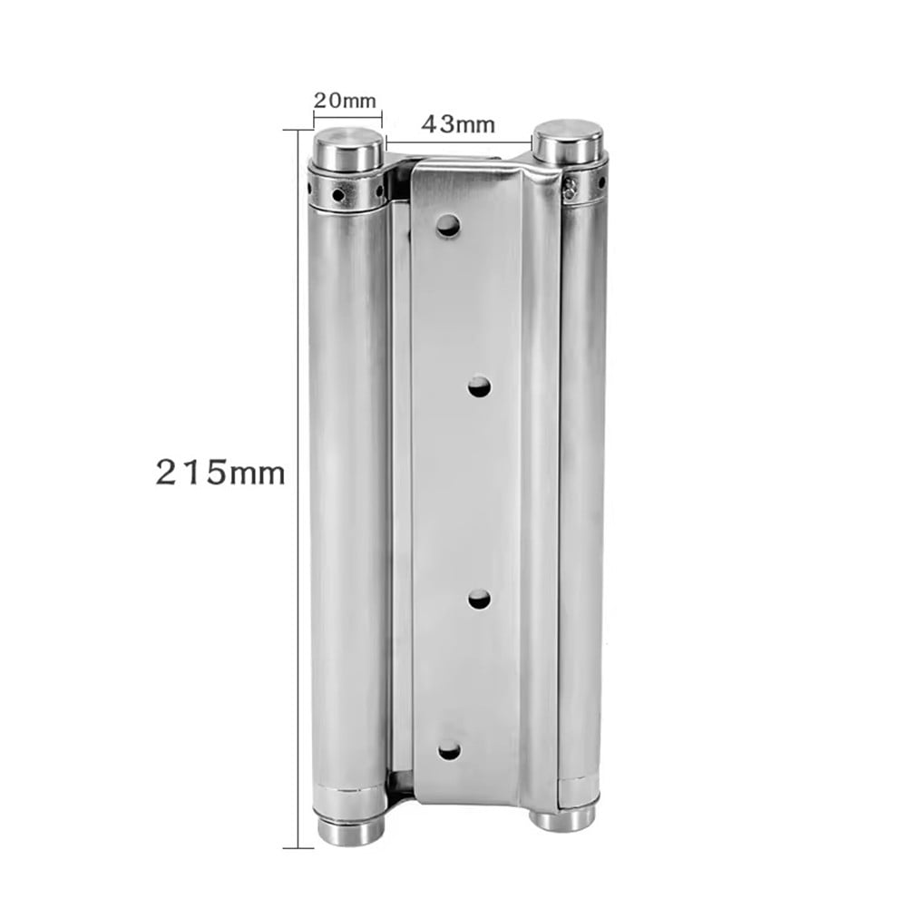Double opening spring hinge stainless steel two-way door hinge ...