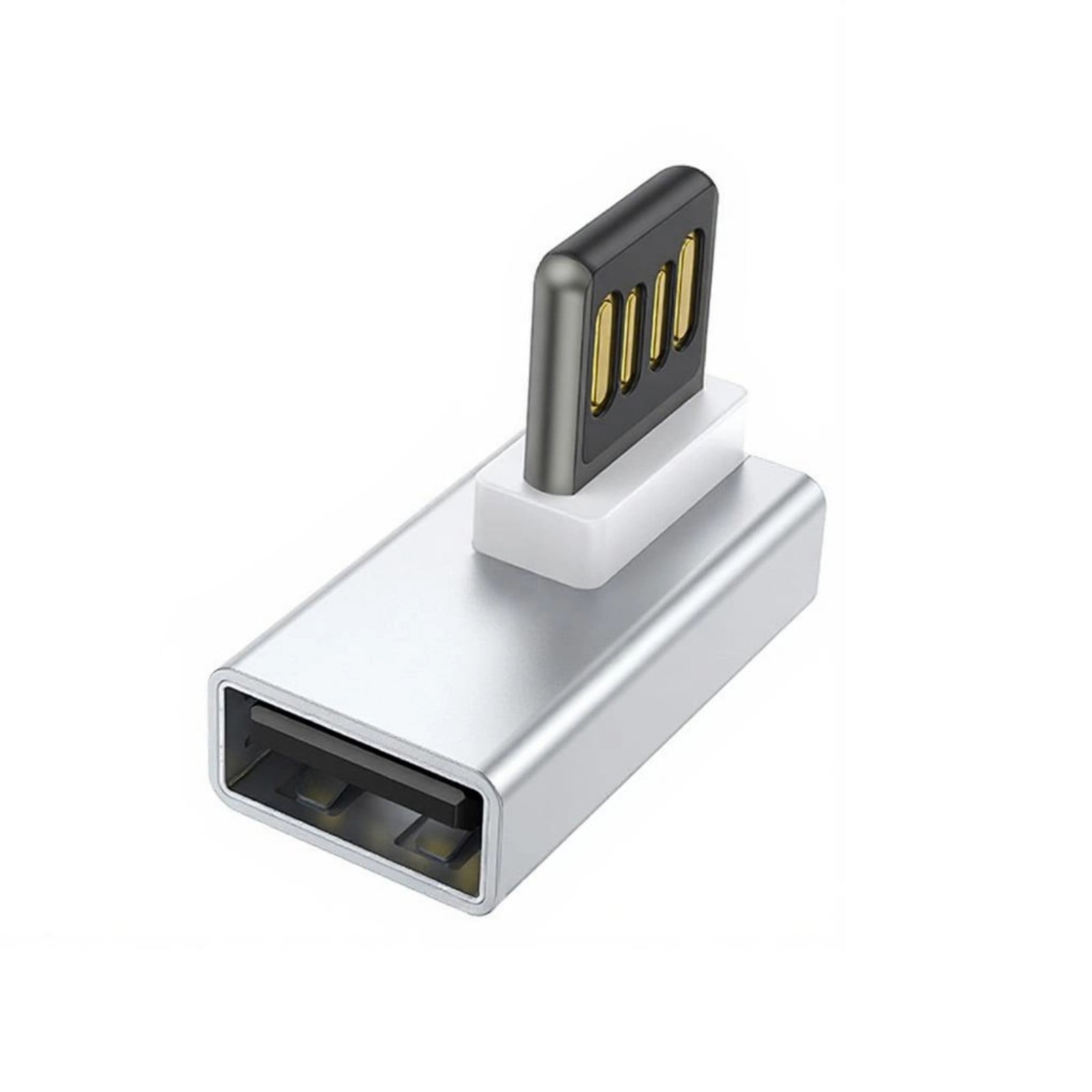 Double Orientation USB Adapter Quick Charging Compatible Metal ...
