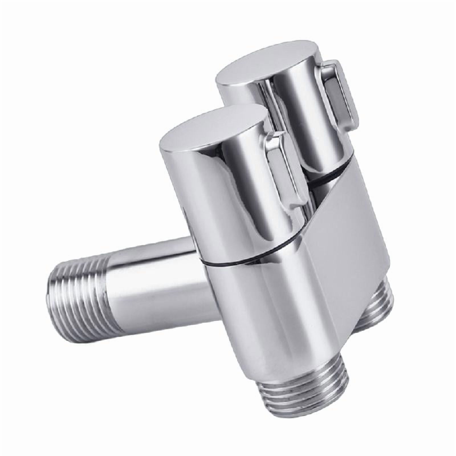 Double Outlet Corner Valves 1/2" Wall Mount Twin Angles Valves for ...