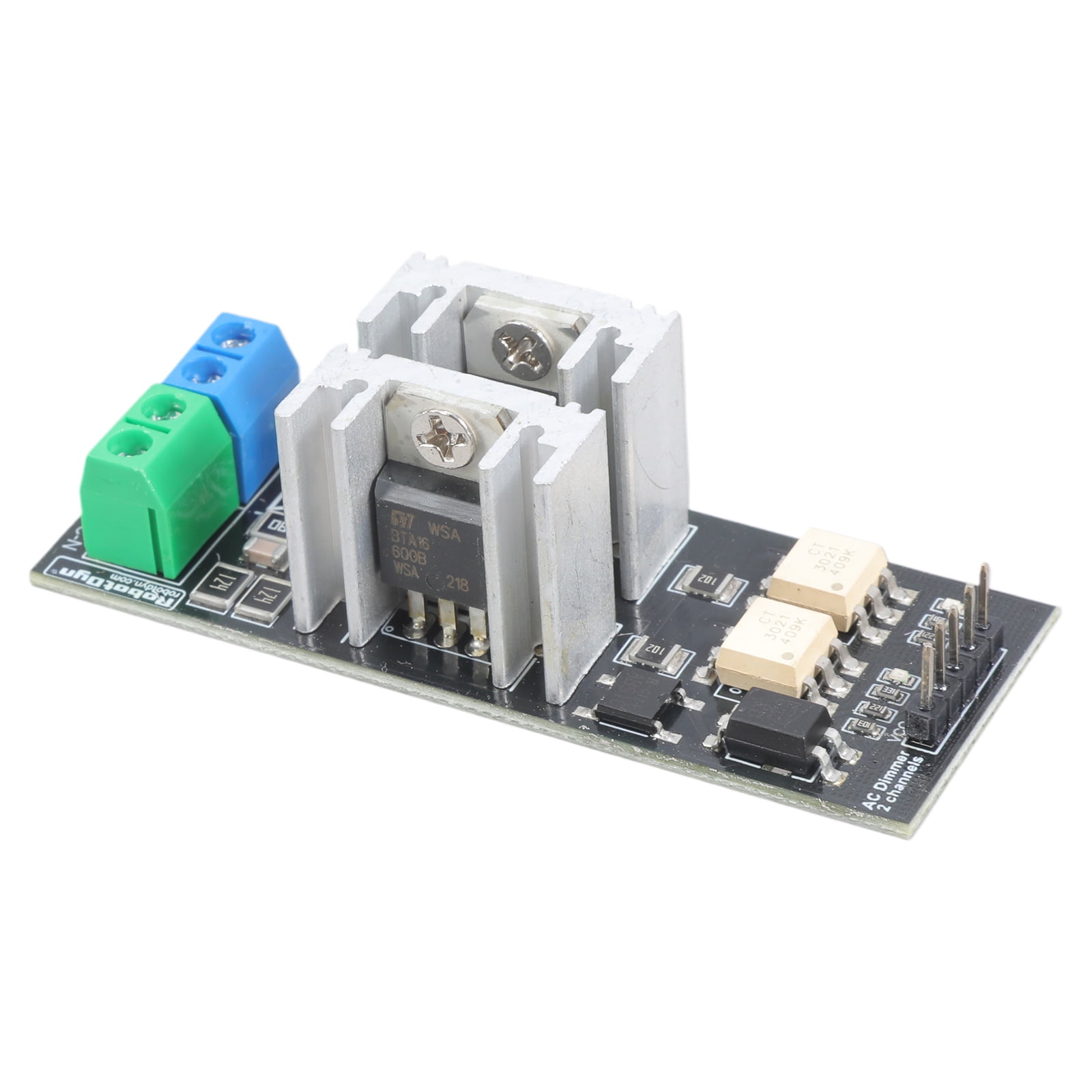 Double Output AC Light Dimmer Power Module Safety Optocoupler Isolation ...