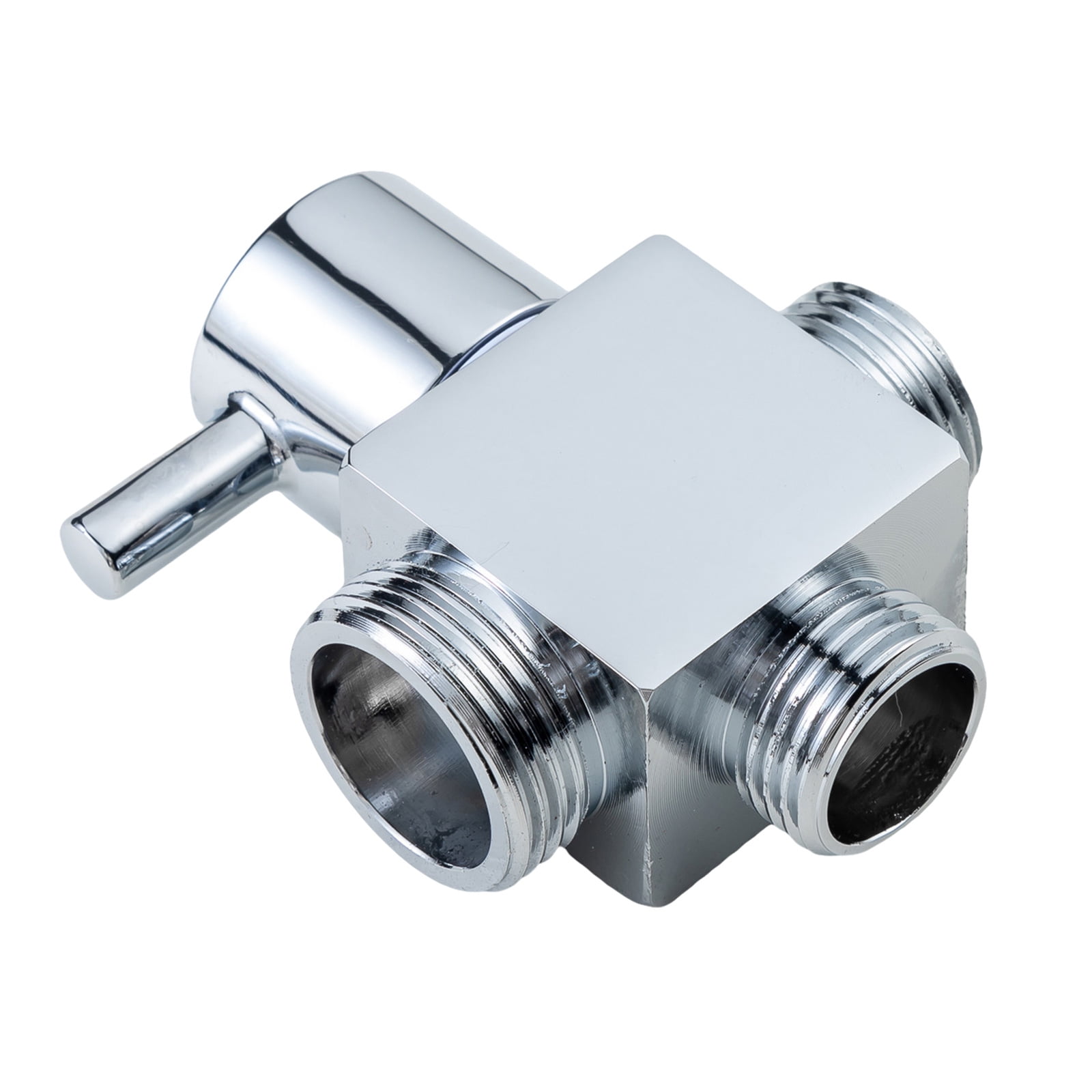 Double Output Brass Shower Diverter Adapter Erosion Resistant Showers ...
