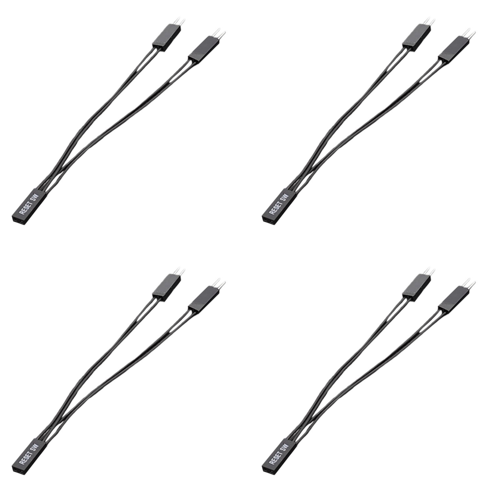 Double Output Divider Link For Computer PC Wiring Backs LED Power Dense ...