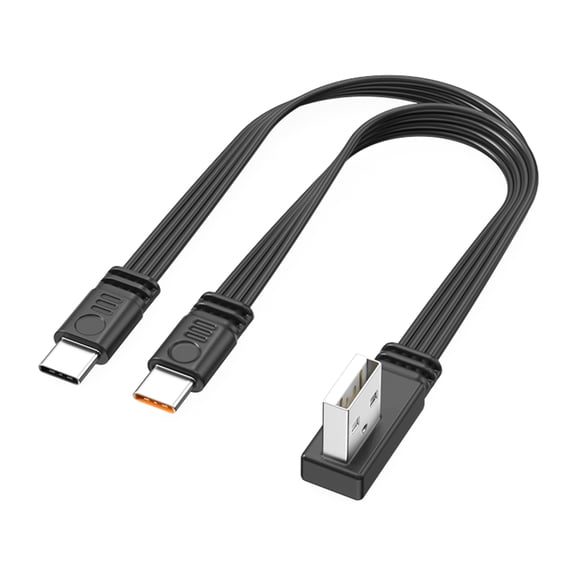 Double Output USB C Chargers Cable for Simultaneous Device Charging ...