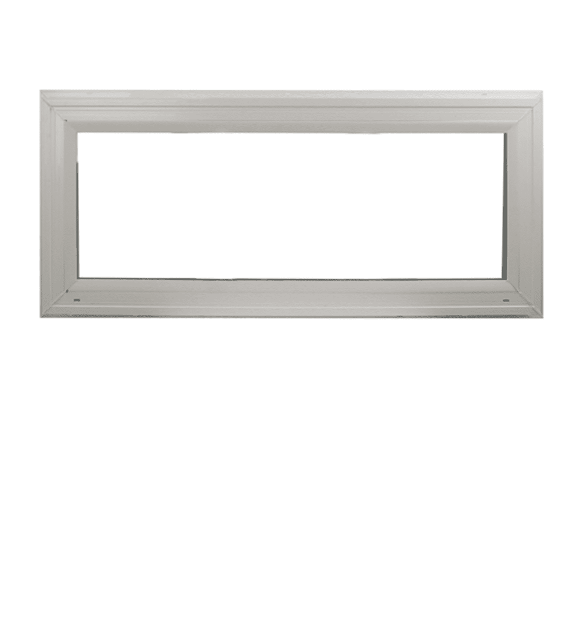 "24"" x 10"" Double Pane Transom Vinyl Window, Argon Gas, Non-Opening ...