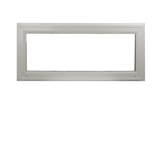 "24"" x 10"" Double Pane Transom Vinyl Window, Argon Gas, Non-Opening ...