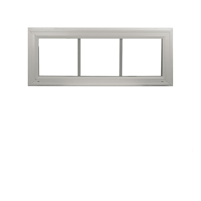 "30""x10"" Double Pane Transom Window Low-E Glass with Argon Gas, Non ...