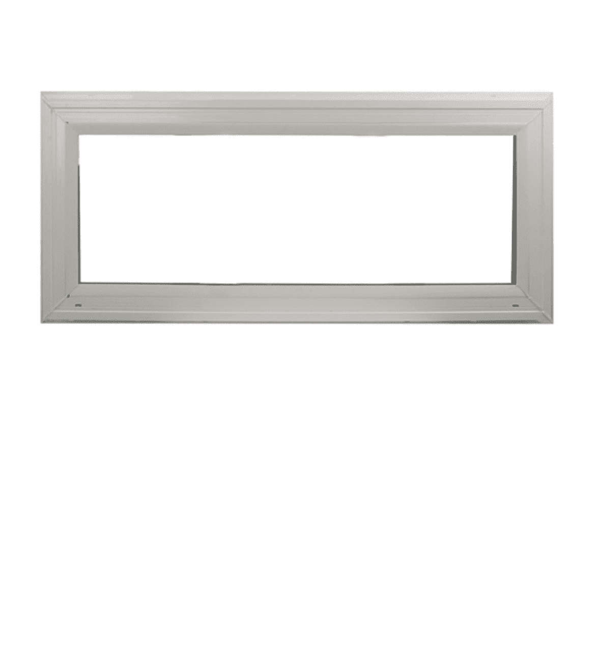 "36""x12"" Double Pane Fixed Transom Window, White Vinyl, Low-E Glass, Argon Filled" - Walmart.com
