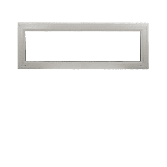 Double Pane Transom Window 36" x 16" Vinyl Windows Argon Gas DP50 Non ...