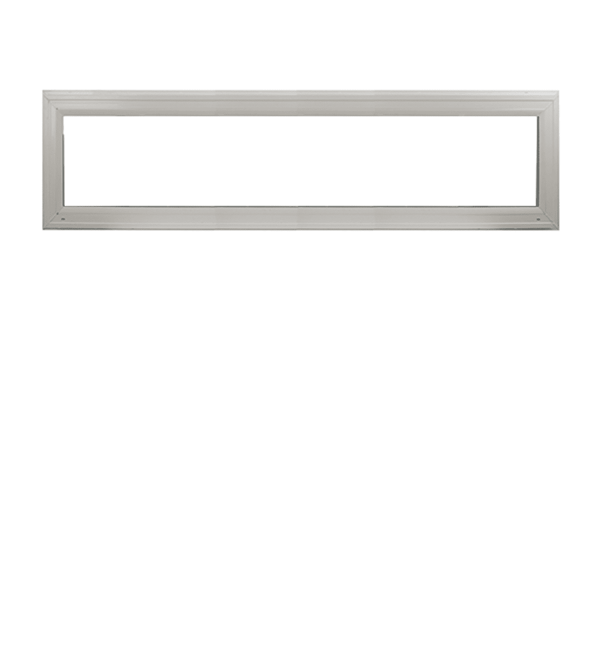 "60"" x 10"" Double Pane Transom Window, Low-E Glass, Argon Gas, Non ...