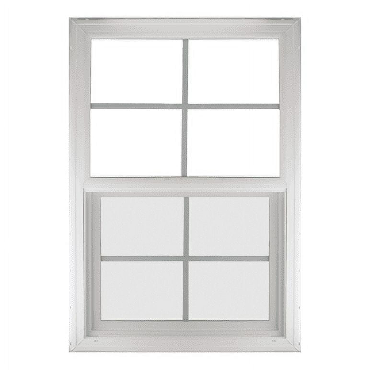 Double Pane Window 18" x 36" White Vinyl Window Low-E Glass Argon Gas ...
