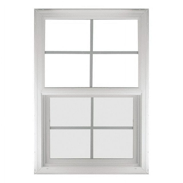 Double Pane Window 18" x 36" White Vinyl Window Low-E Glass Argon Gas ...