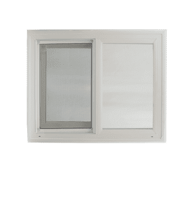Double Pane Window 30" x 18" White Vinyl Window Low-E Glass Argon Gas ...