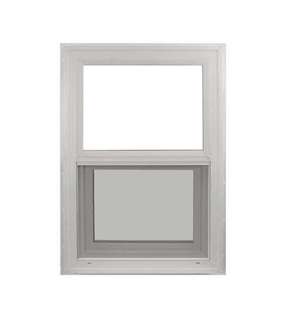 Double Pane Windows 18" x 27" White Vinyl Vertical Window, Argon Filled ...