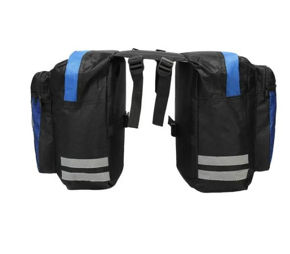 Double Pannier Water-Resistant Side Bags Large Compartments Quick ...