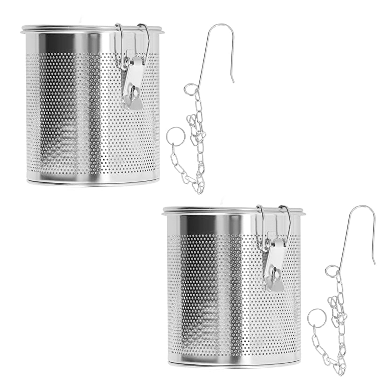 Double Piece Nonrust Steel Brines Strainer Set Leak proof Design ...