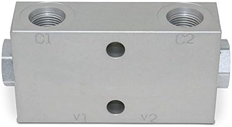 Double Pilot Operated Hydraulic Check Valve, #8 SAE Ports, 20 GPM ...