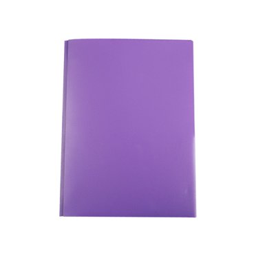 Plastic Folders with Pockets (Assorted Colors), Durable Heavy Duty File ...