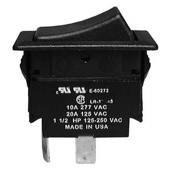 Double Pole Heavy Duty Rocker Switch - DPDT / On - Off - On : 30-650 ...