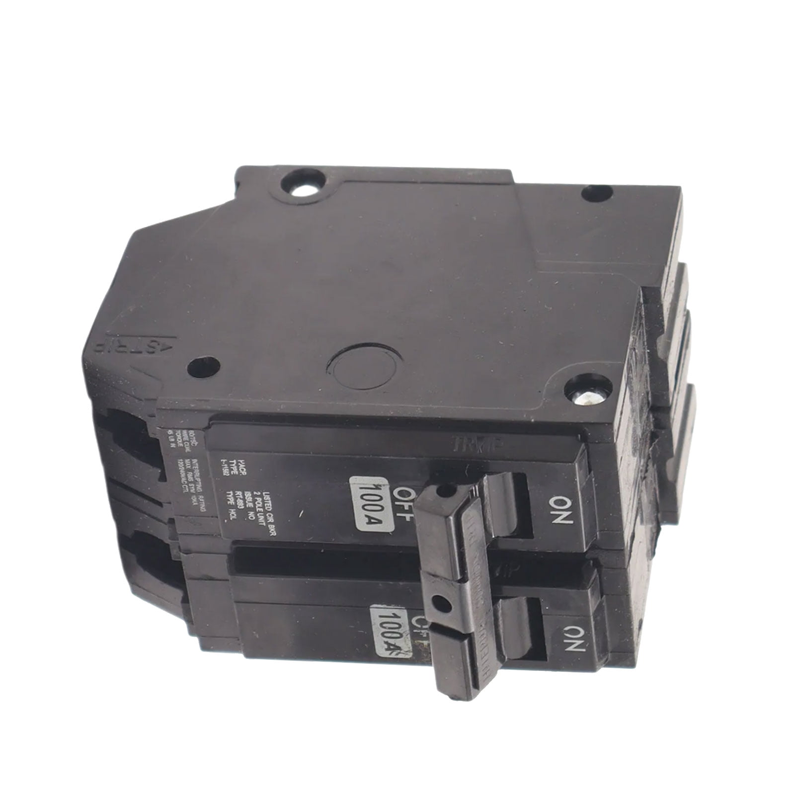 Double Poles Plugs In MCB Circuits Breaker 2P Temperature Resistance ...