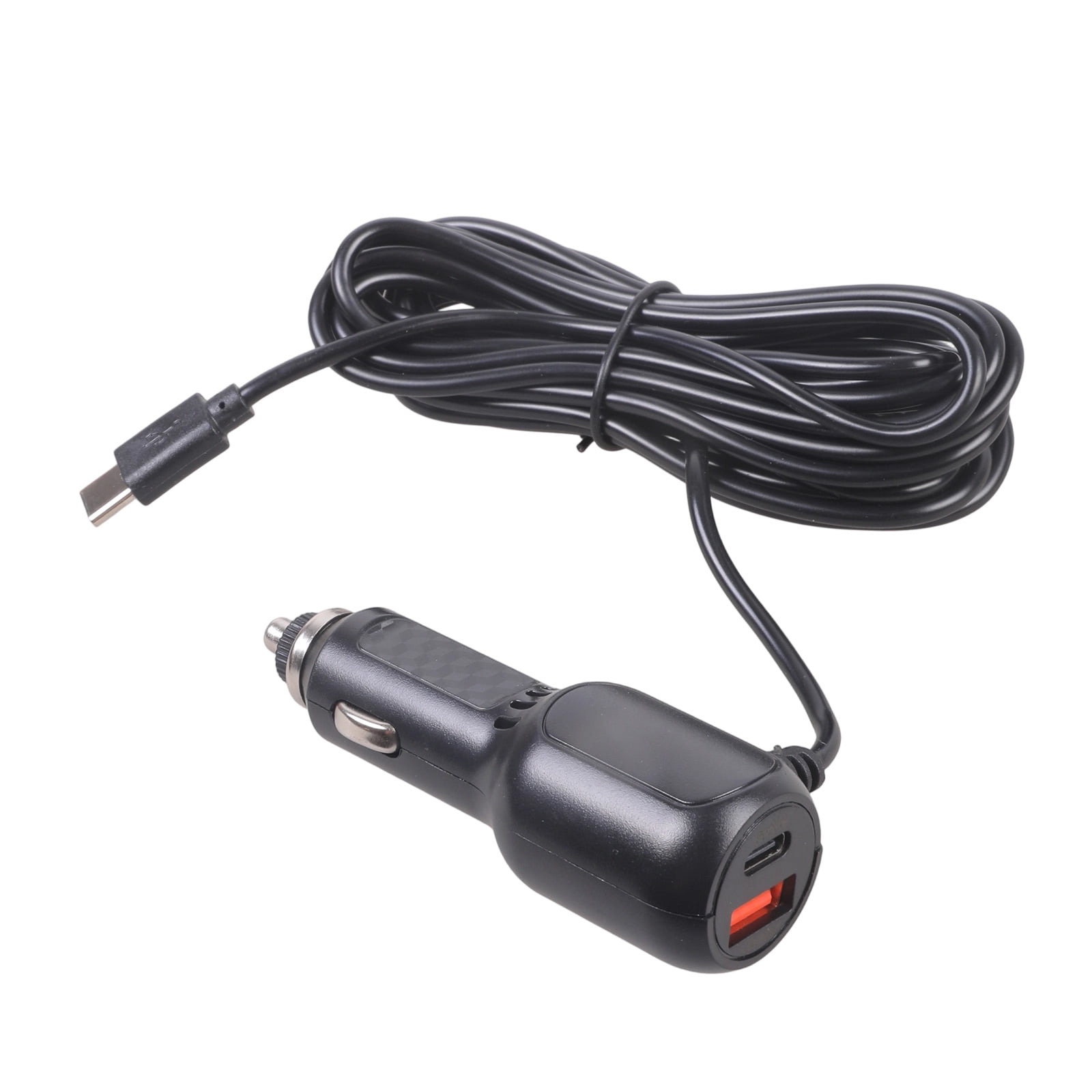 Double Port Car Chargers .0 Fast Charging with 340cm Type C Cable ...