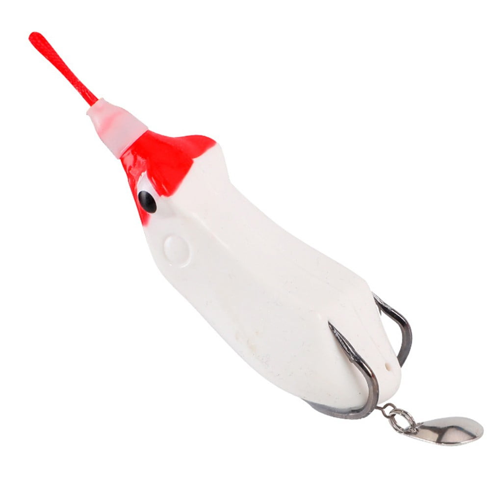 Double Propeller Frog Soft Baits Lure Topwater Ray Frog Artificial ...