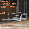 Double Pull Out Trash Can Under Cabinet with Soft-Close Slides for ...