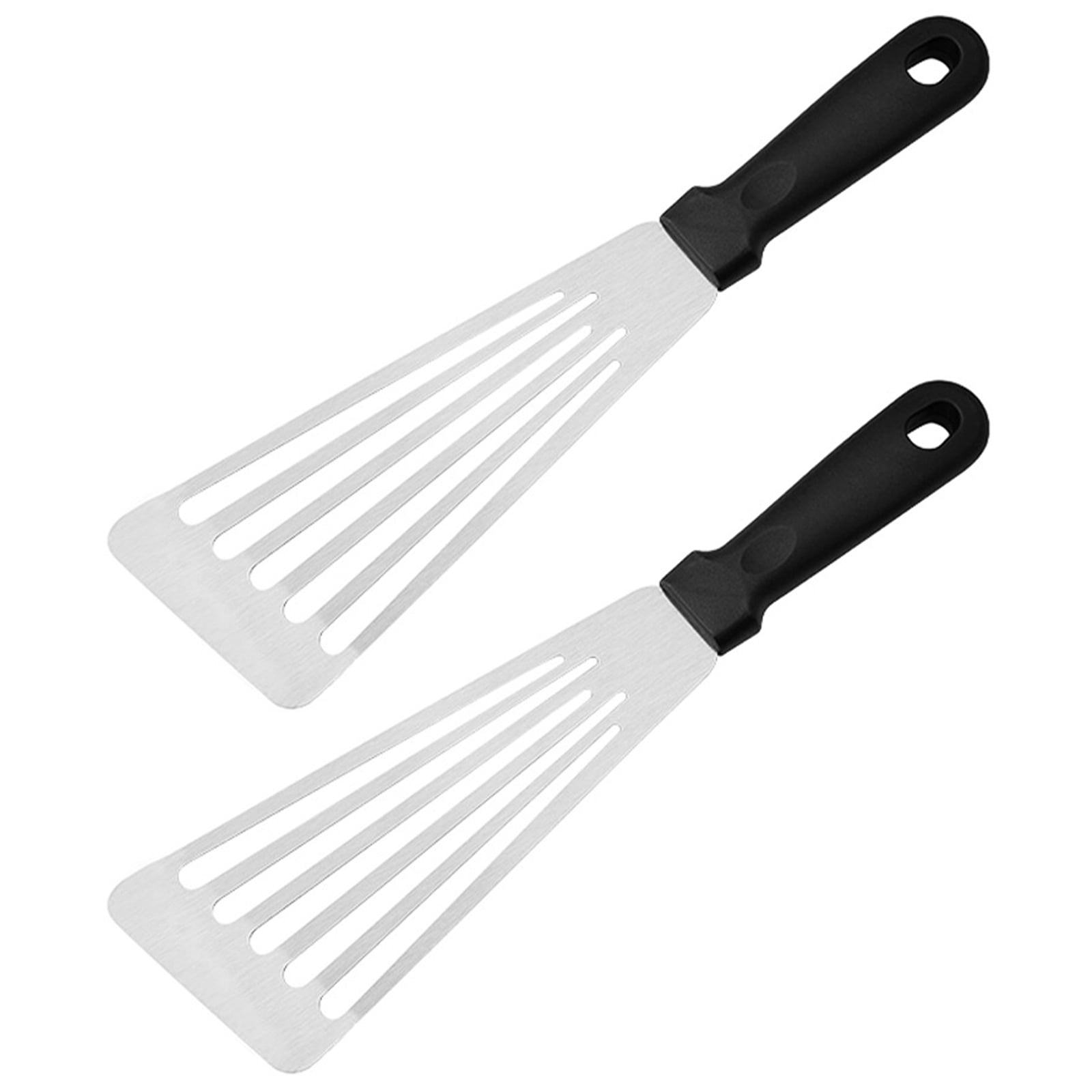 Double Purpose Nonrust Steel Slotted Turner And Cutting Utensils With ...