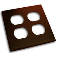 Double Rocker Switch Plate, Venetian Bronze - Walmart.com