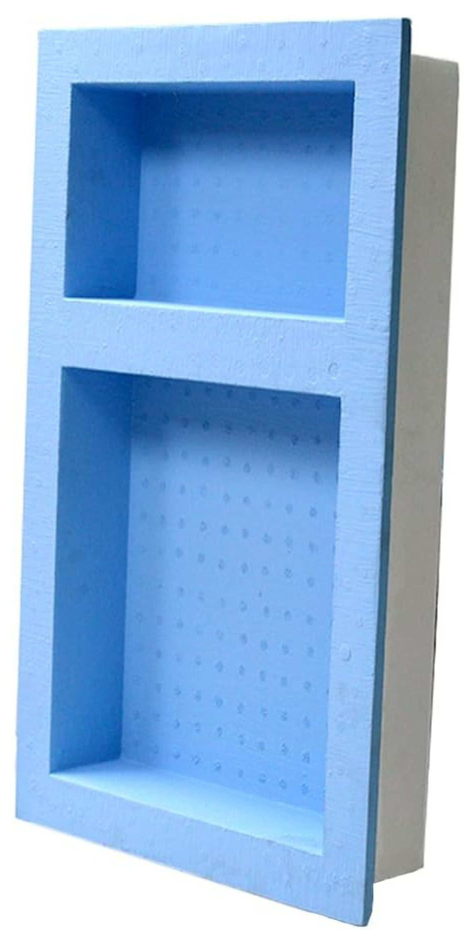 Double Recessed Shower Niche, Waterproof Ready for Tile Shampoo Shelf ...