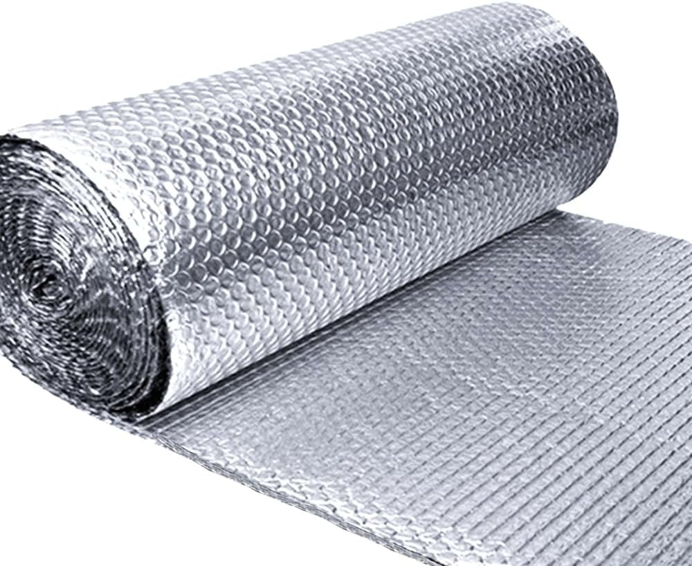 Double Reflective Insulation Foam, 48" x 10 Ft Reflective Window ...