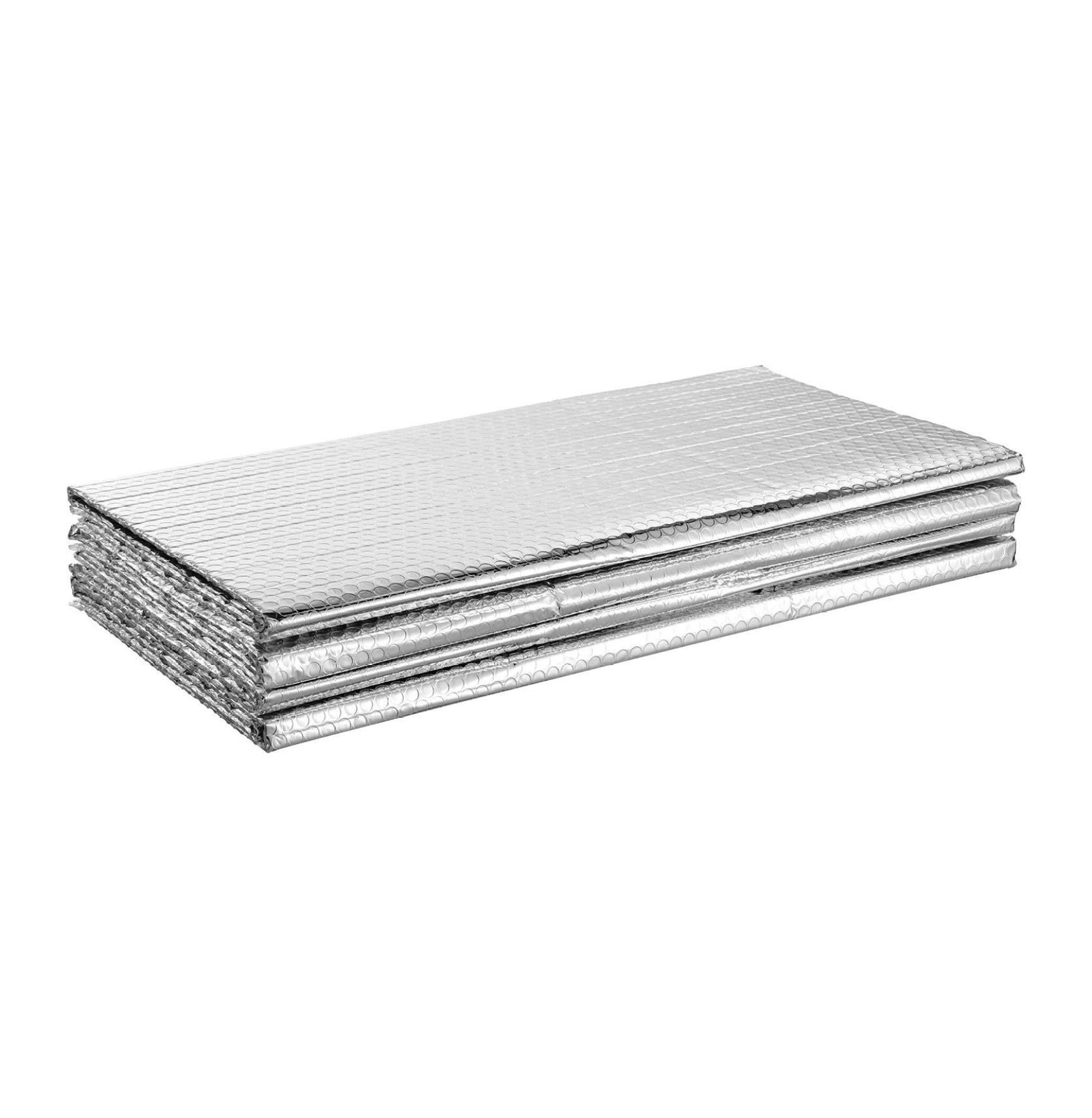 Double Reflective Insulation Sheet 16-Pack, 24x4ft Aluminum Foil ...