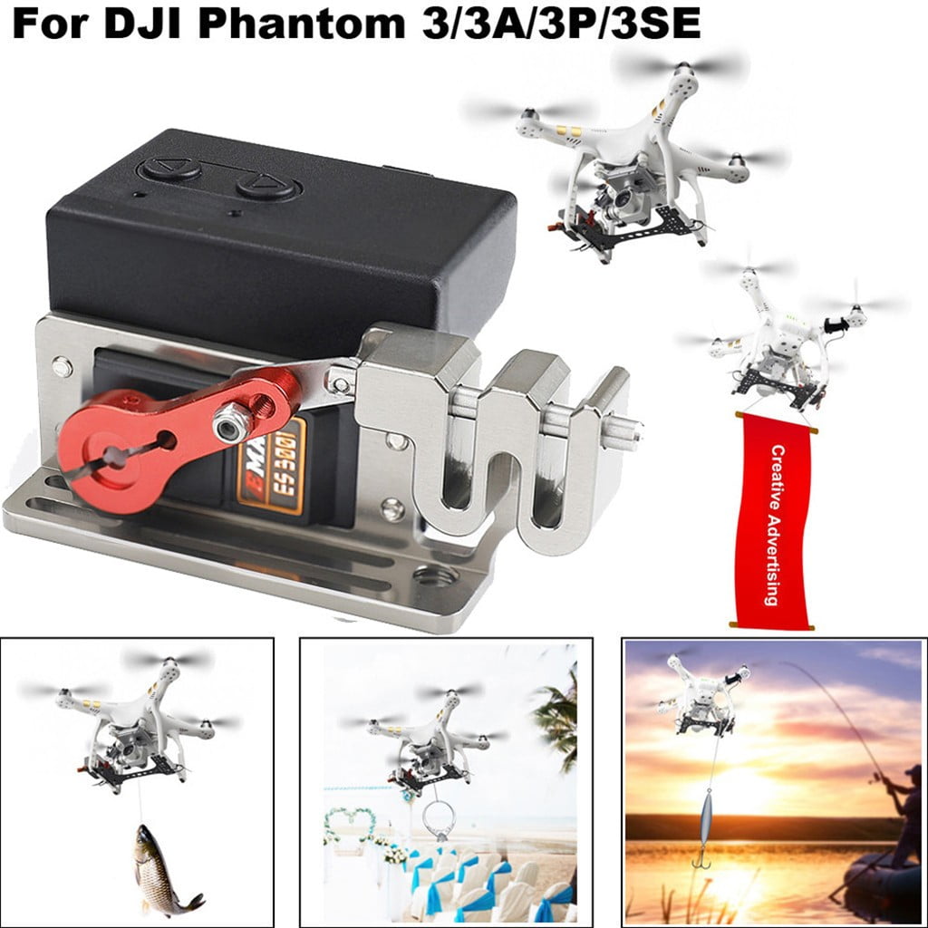 Double Release Thrower Servo Controlled Dropper Device For Phantom 3 ...