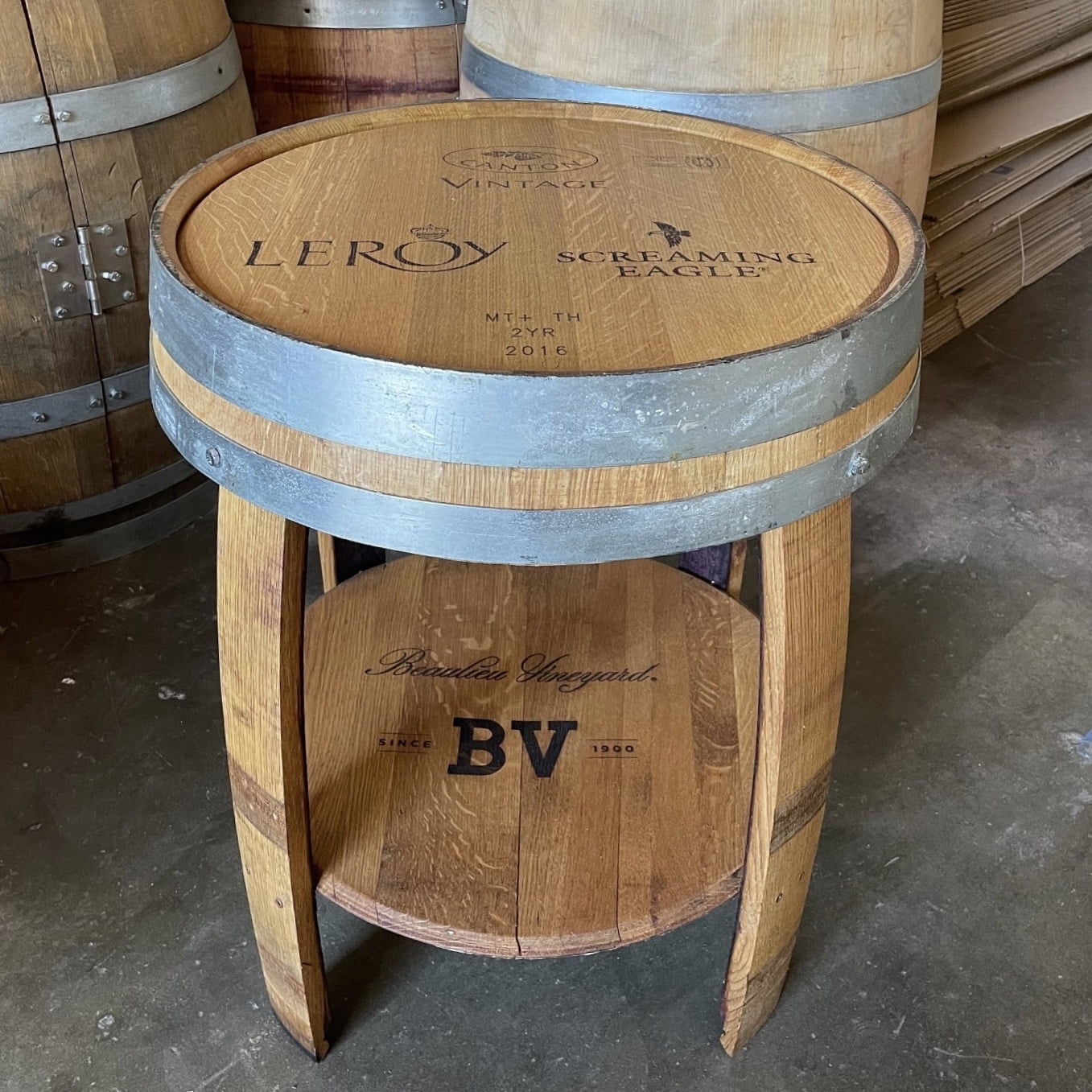 Double Ring Double Shelf Table - Walmart.com