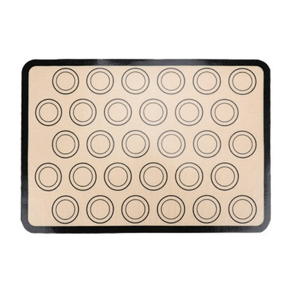 Double Rings Designs Silicone Baking Mat Sturdy Nonstick Fronts Perfect ...