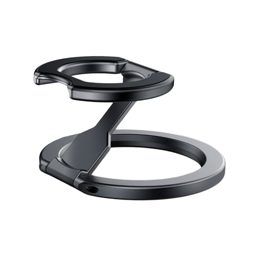 Double Rings Phone Holder with Full Rotation Capability Foldable Metal ...
