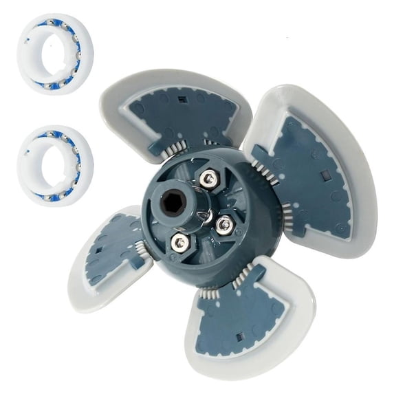 Double Roller Pool Cleaner Motor Assembly Replacement Plastic Texture ...