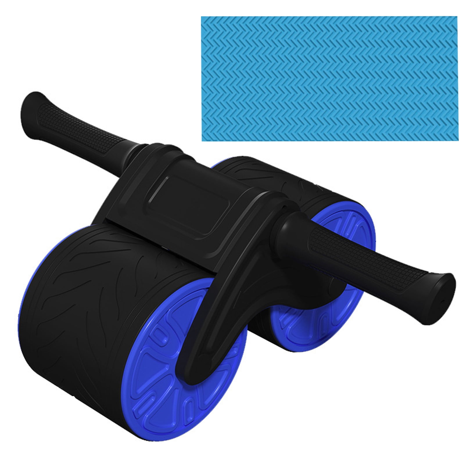 Double Round Abdominal Wheel Dual Wheel Abdominal Exe iser Home Gym ...