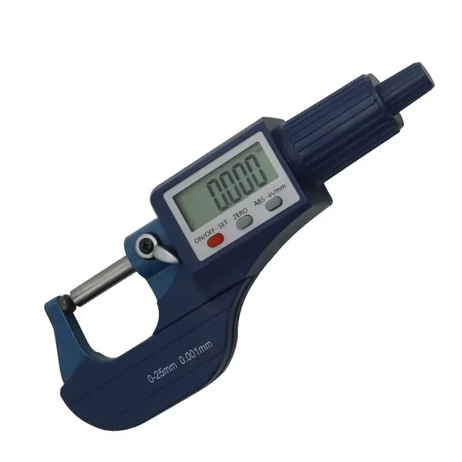 Double Round Head Tube Micrometer Digital 0-25/25-50/50-75/75-100 Mm ...