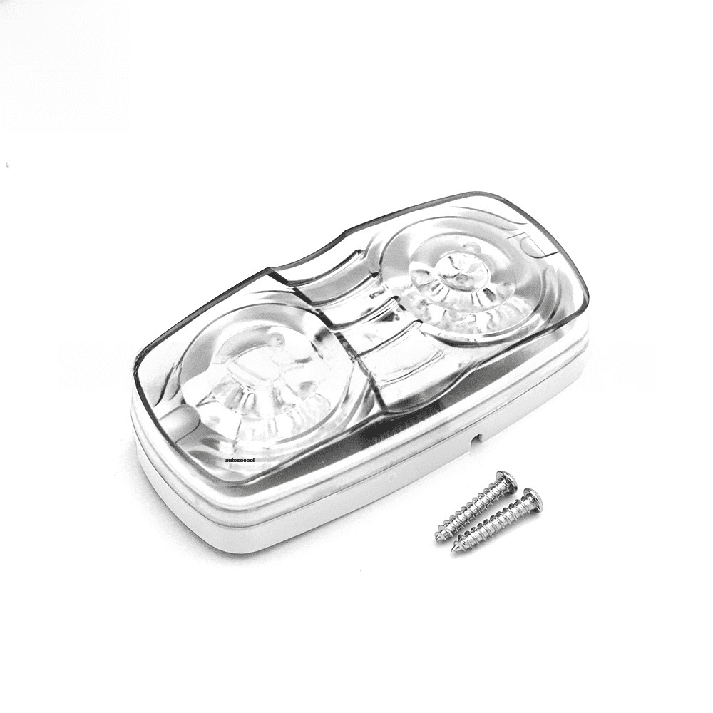 Double Round LED Truck Side Light 10LED Anti-Rear Collision Signal ...