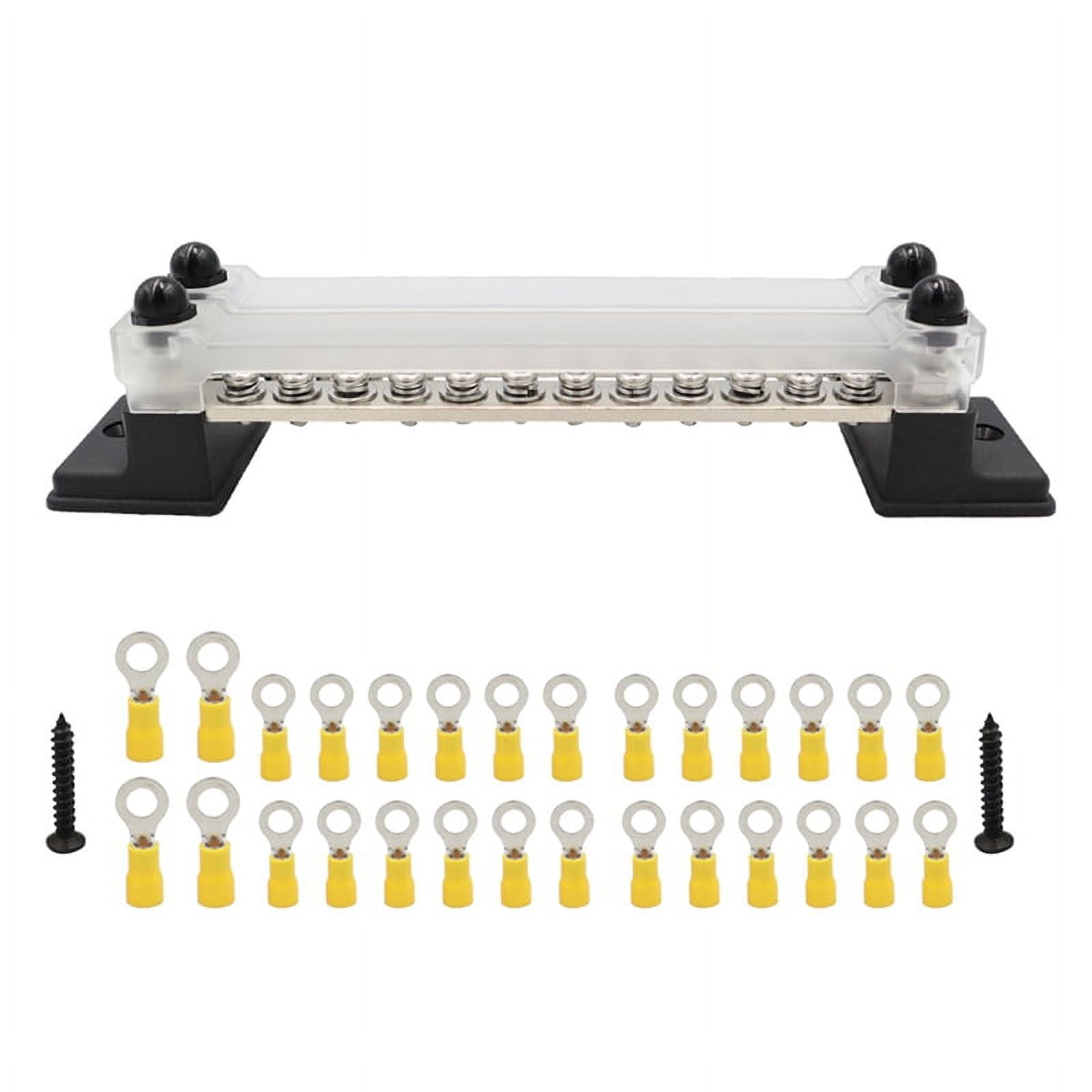 Double Row 12-Way Bus Line 150 a High Current Double Row Busbar with ...