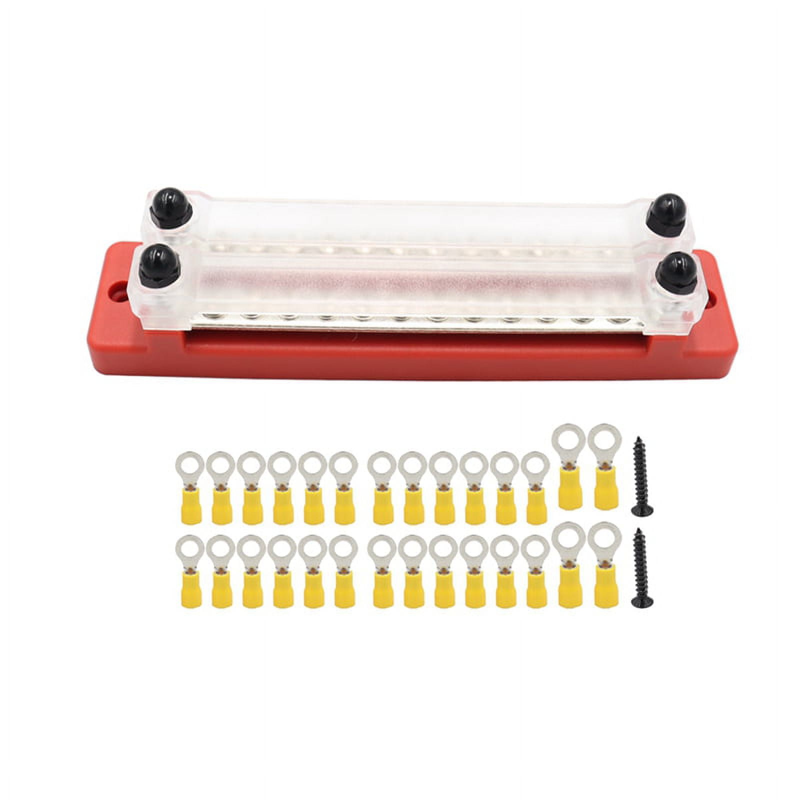 Double Row 12-Way Bus Line 150 a High Current Double Row Busbar with ...