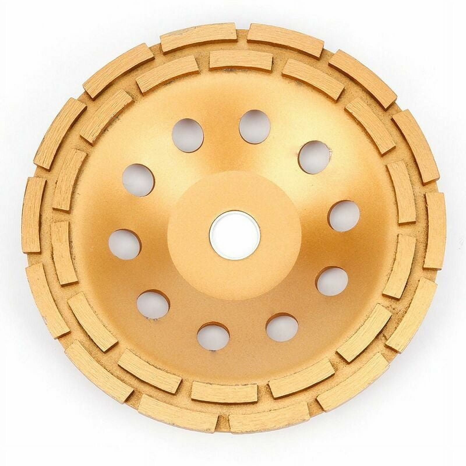 Concrete Surface Grinding Disc, High Durability Double Row Diamond Cup ...