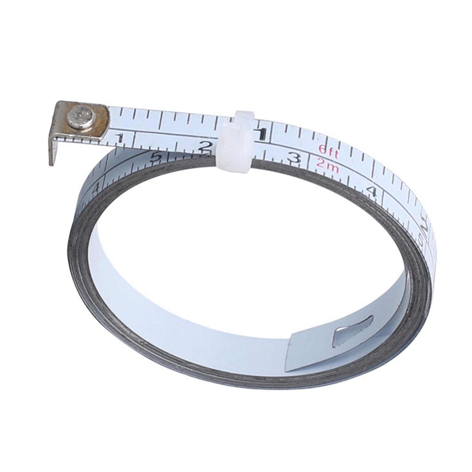 Double Scale Tape Measure, Carbon Steel 1m/2m, High Accuracy with Clear ...