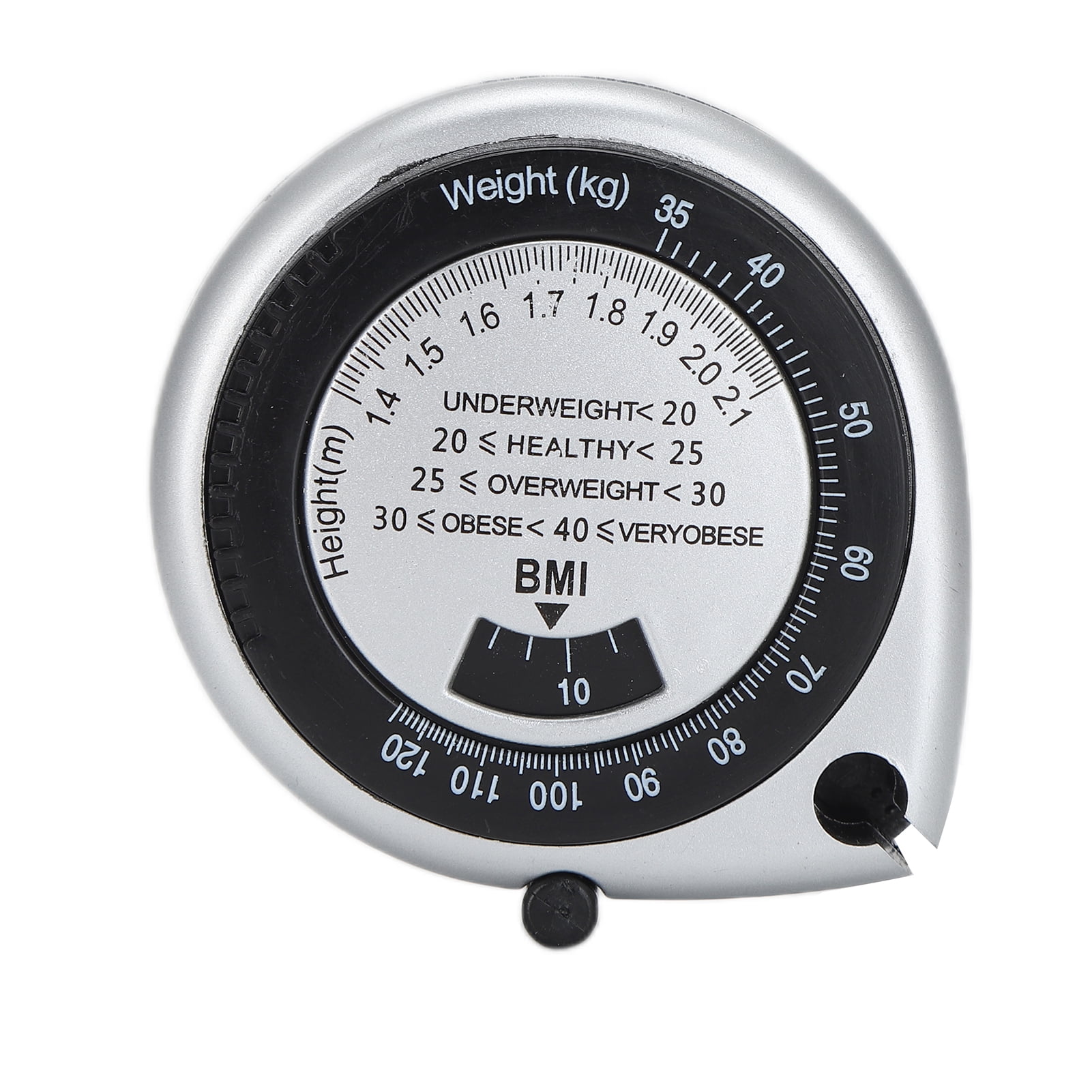 Double Scale Waist Measuring Tape, Environmentally Friendly Retractable ...